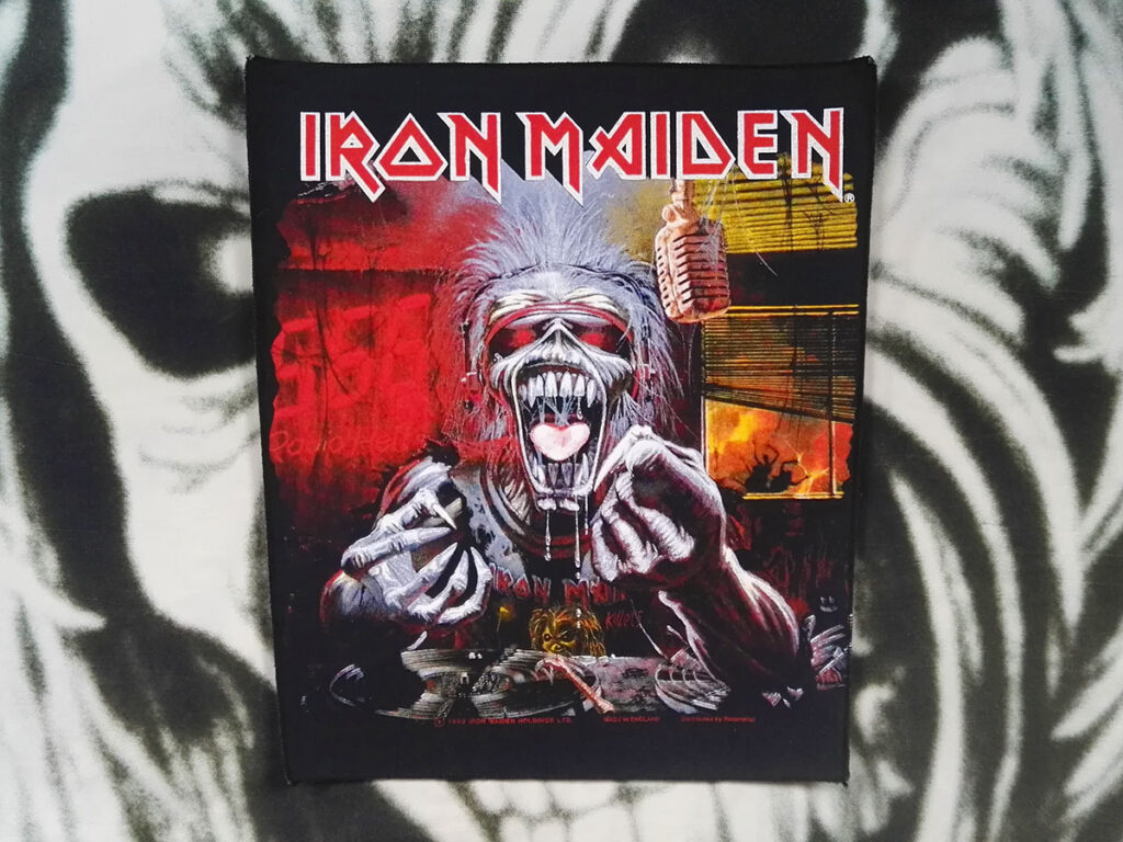 Iron Maiden “A Real Dead One” Backpatch 1993 (2 versions) – Eddies ...