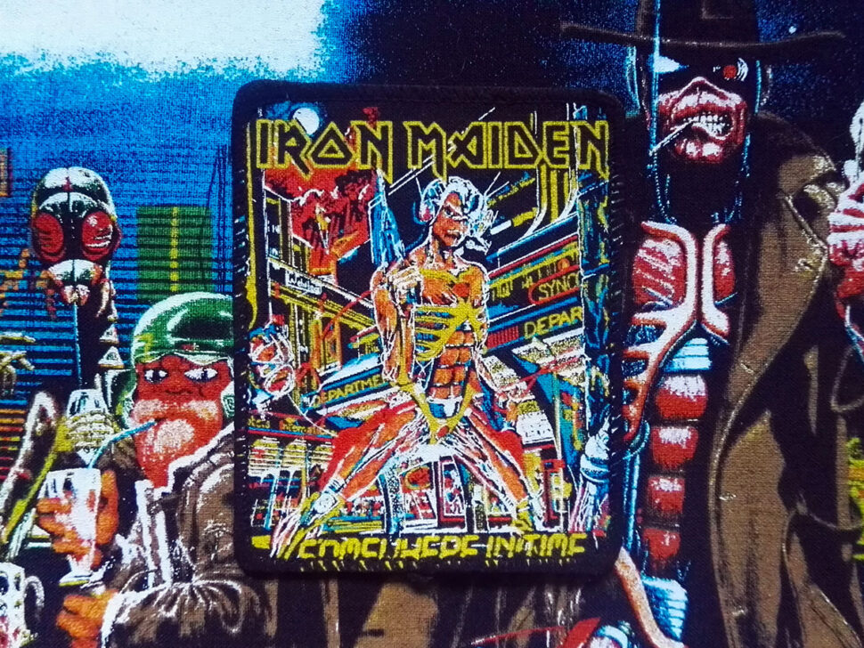 Iron Maiden “Somewhere In Time” Printed Patch – Eddies Battle Vest