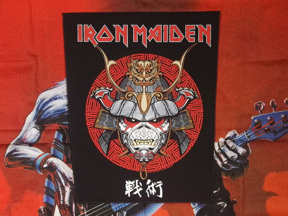 Iron Maiden “Senjutsu Samurai Eddie” Backpatch 2021 – Eddies Battle Vest