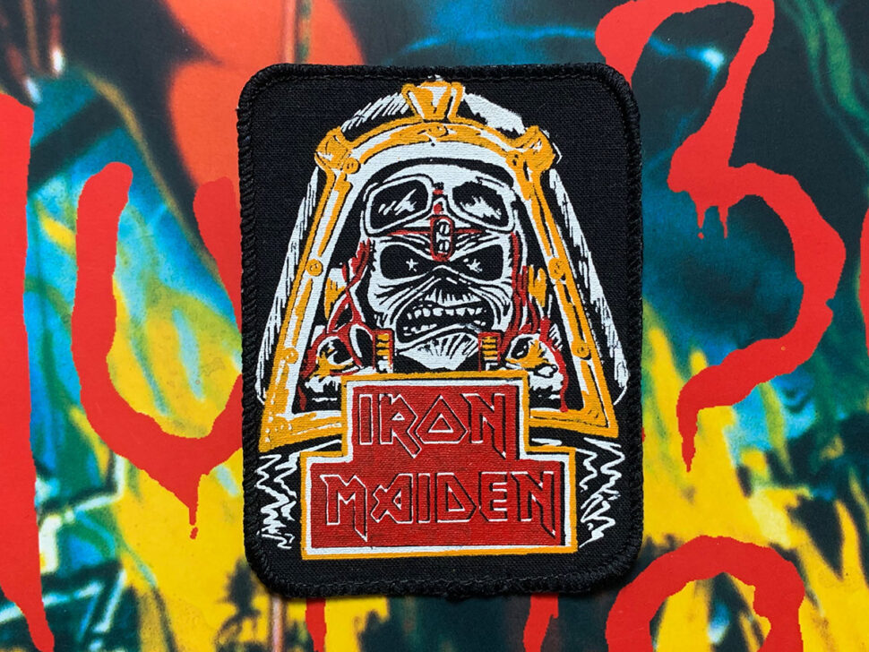 Iron Maiden “Aces High” Printed Patch – Eddies Battle Vest