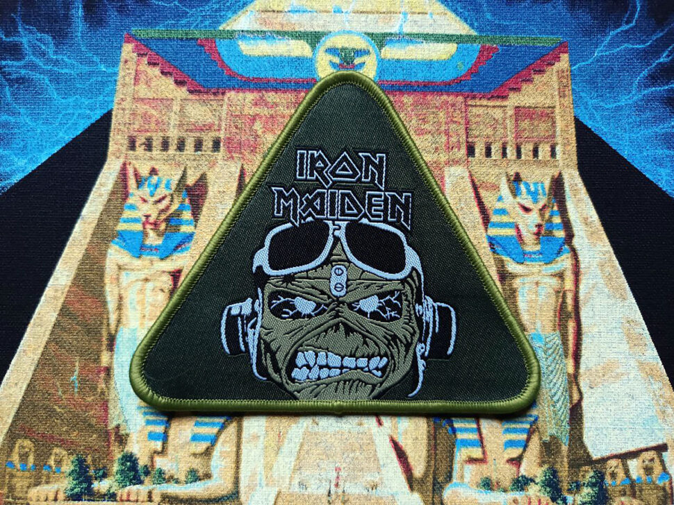 Iron Maiden Aces High Woven Patch 2023 – Eddies Battle Vest
